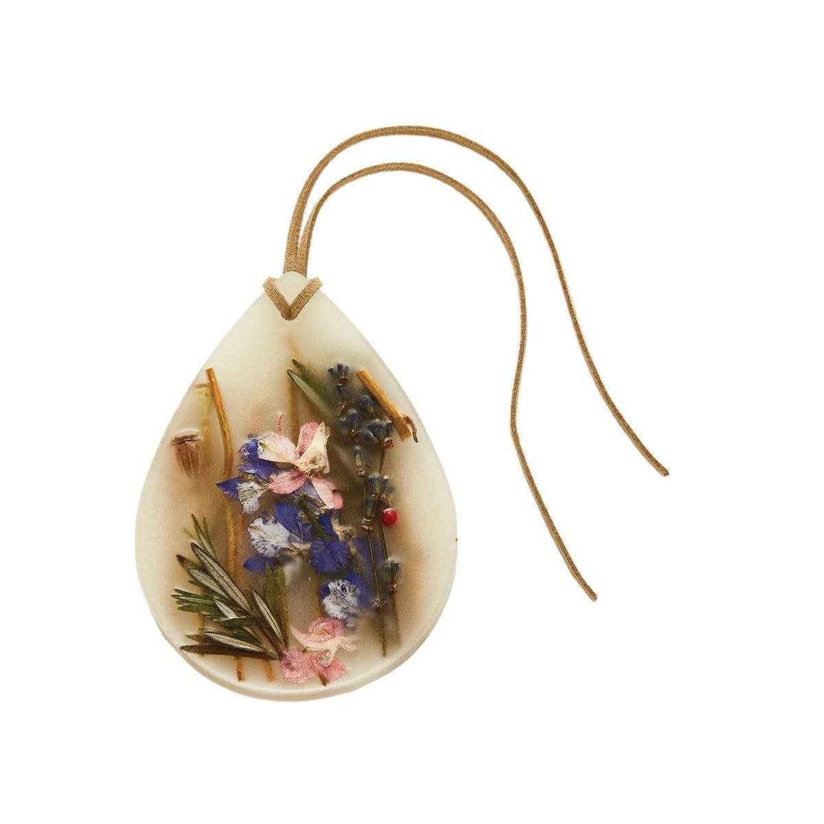 Rosy Rings - Roman Lavender Teardrop Botanical Sachet